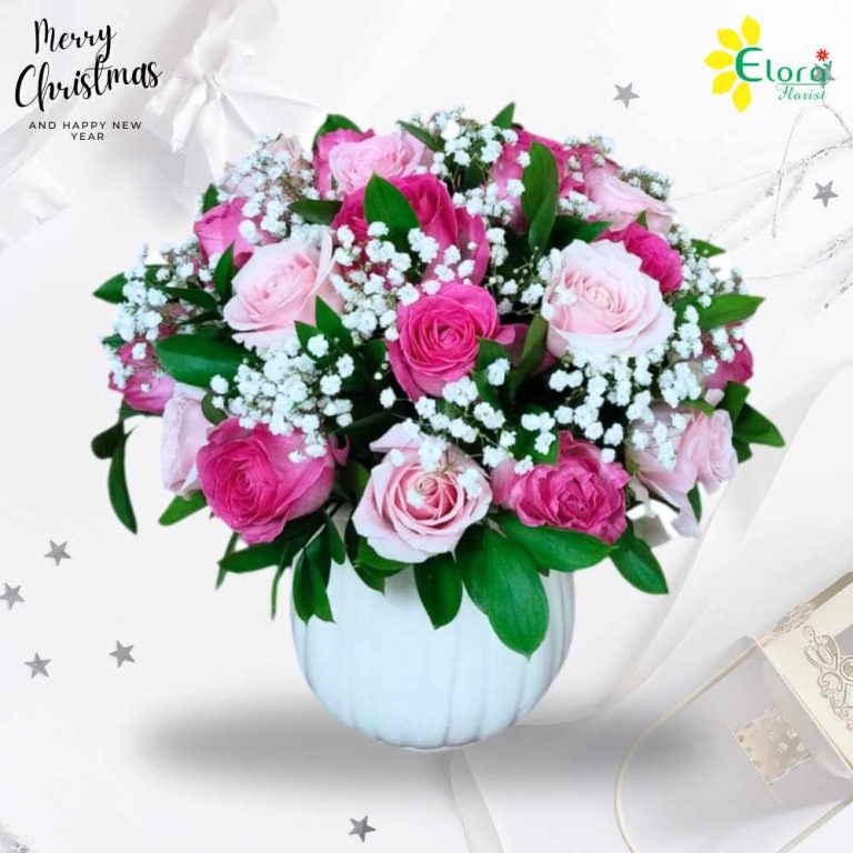 Jual Bunga Meja Natal Harga Termurah