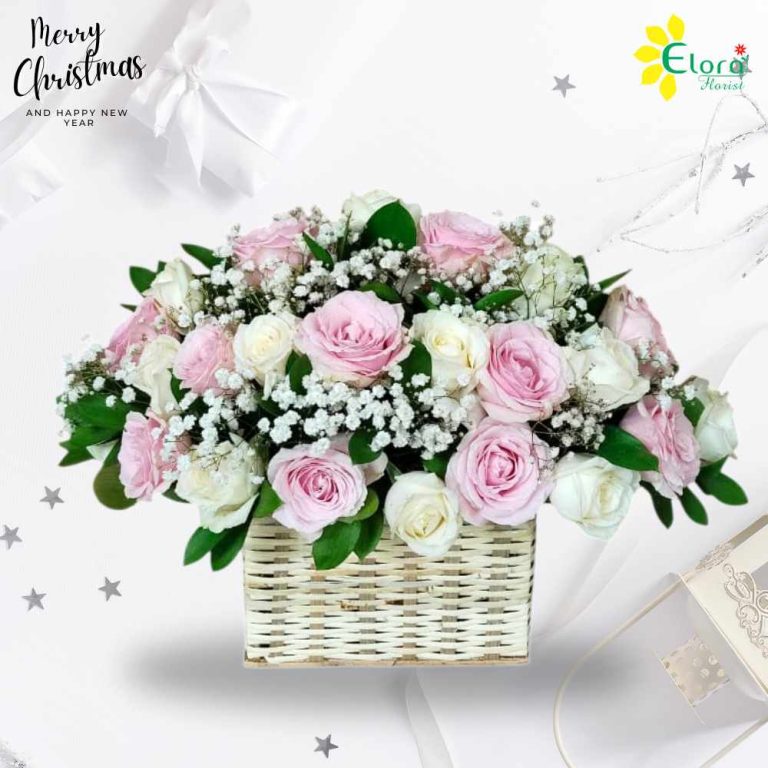 Jual Bunga Meja Natal BMN-003 Free Ongkir 24 Jam