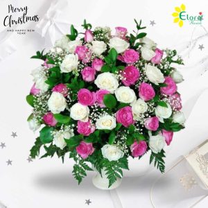 Jual Bunga Meja Natal BMN-006 Free Ongkir 24 Jam