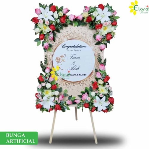 Jual Bunga Papan Printing Artificial BPAE-011 Free Ongkir 24 Jam